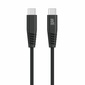 B.On Cotton USB-C to USB-C 2m 80W Black - kabel USB-C - CORTLAND